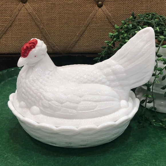 Vintage | Accents | Vintage Hen On Nest Dish | Poshmark